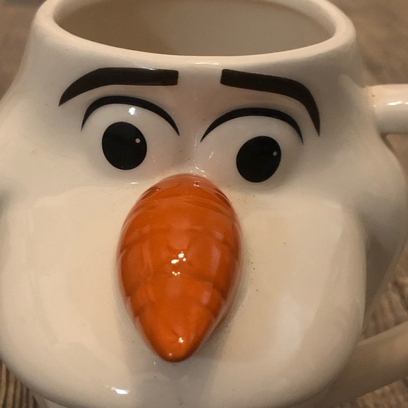 Disney | Kitchen | Disney Frozen Ii Olaf Face 3d Face Coffee Mug Nwt ...